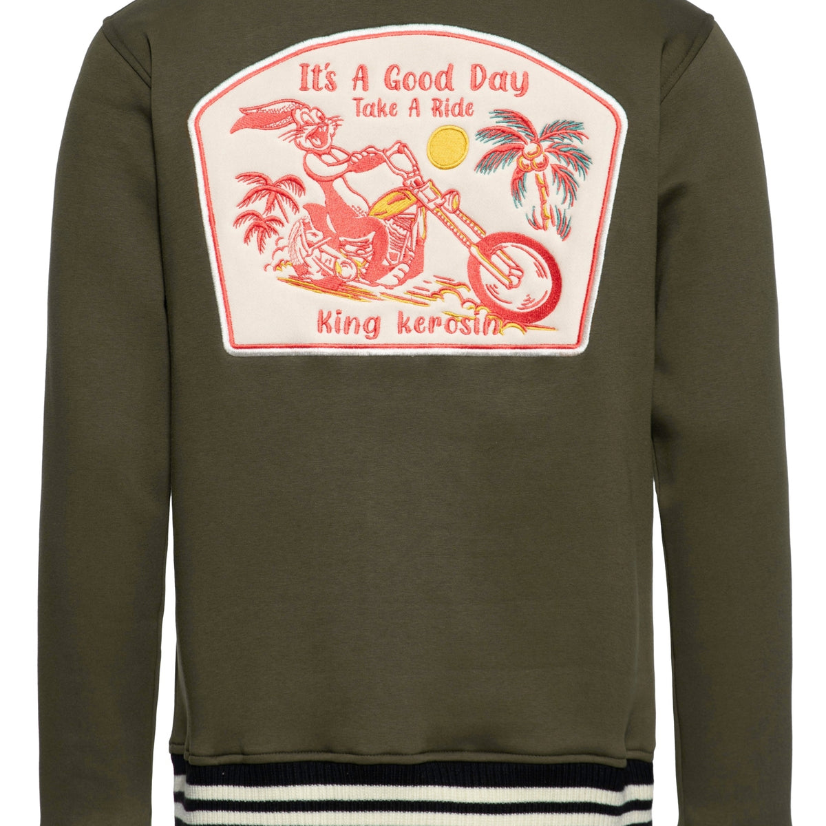 King Kerosin - Collegejacke «It's a Good Day - Take a Ride» – KING KEROSIN