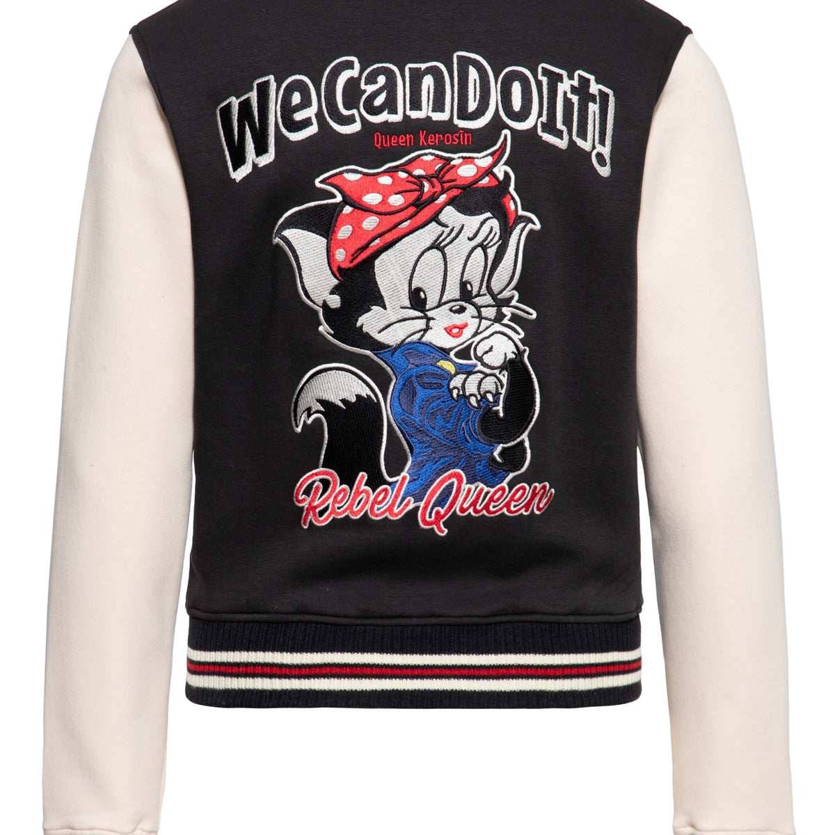Queen Kerosin - College Jacke «We Can Do It!» – KING KEROSIN