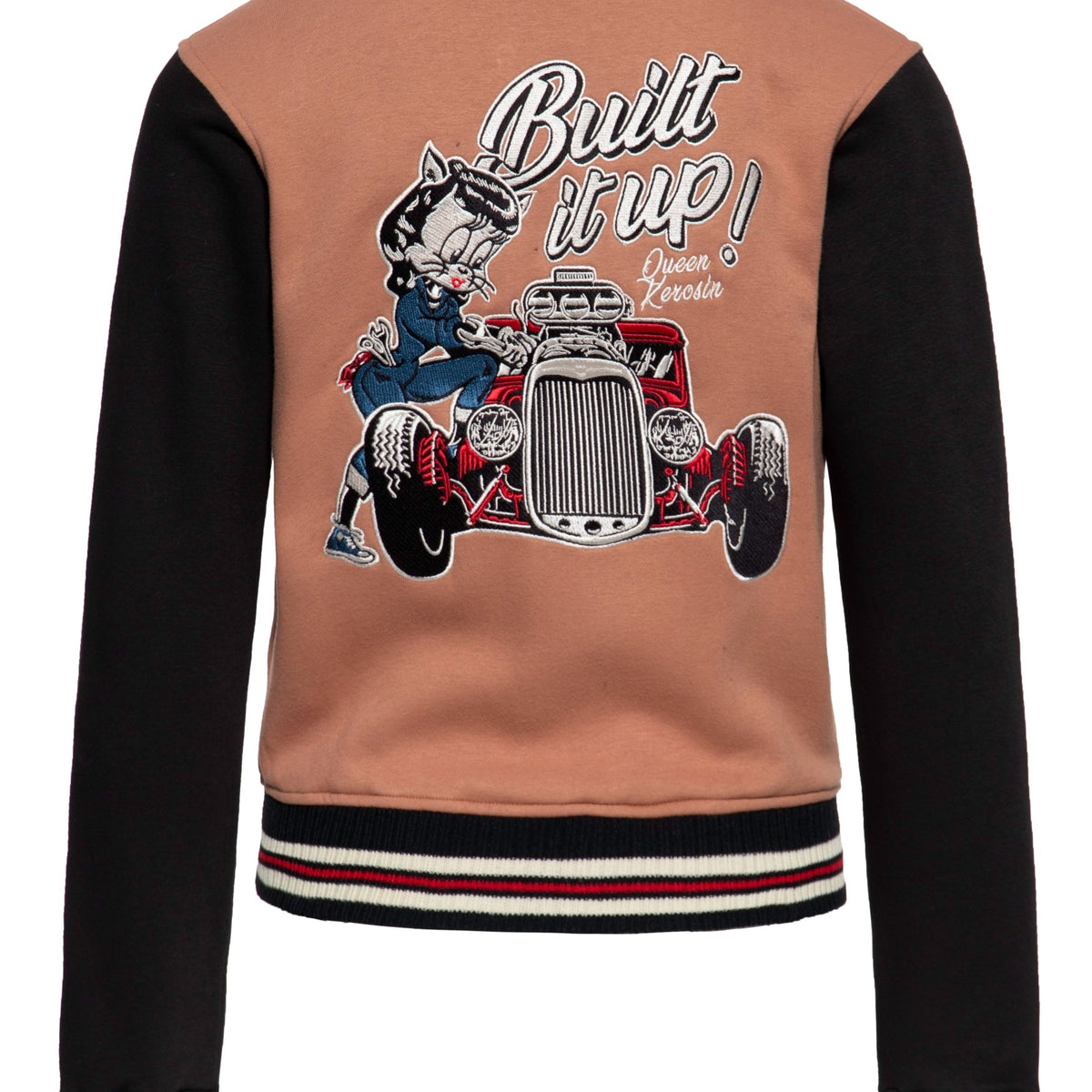Queen Kerosin - College Jacke «Built it up!» – KING KEROSIN